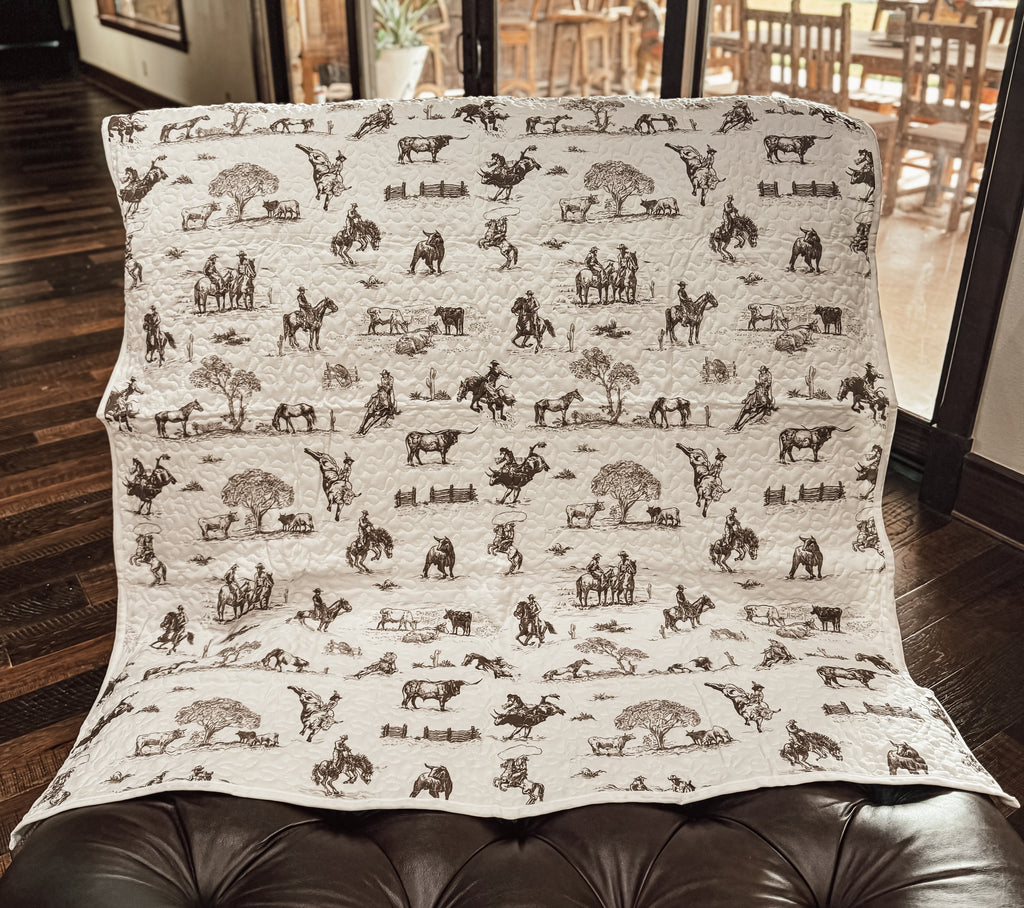 The Ranch Throw Blanket – casademyers.com