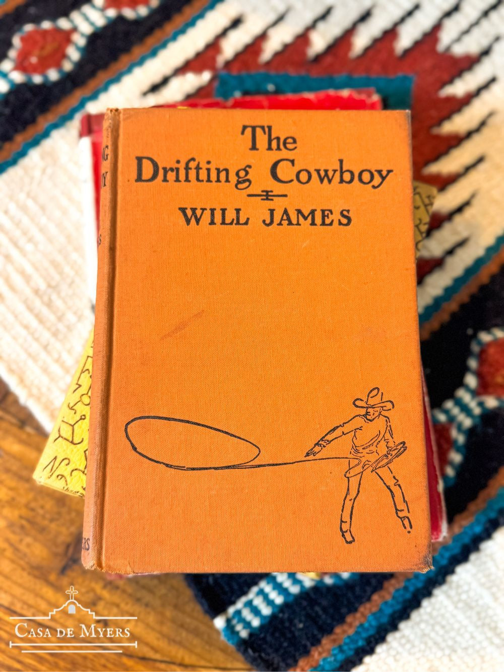 Vintage "The Drifting Cowboy " Book – casademyers.com