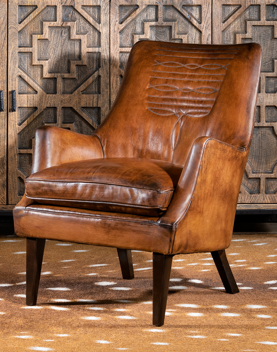 Cowtown Boot Stitch Chair | Casa de Myers – casademyers.com